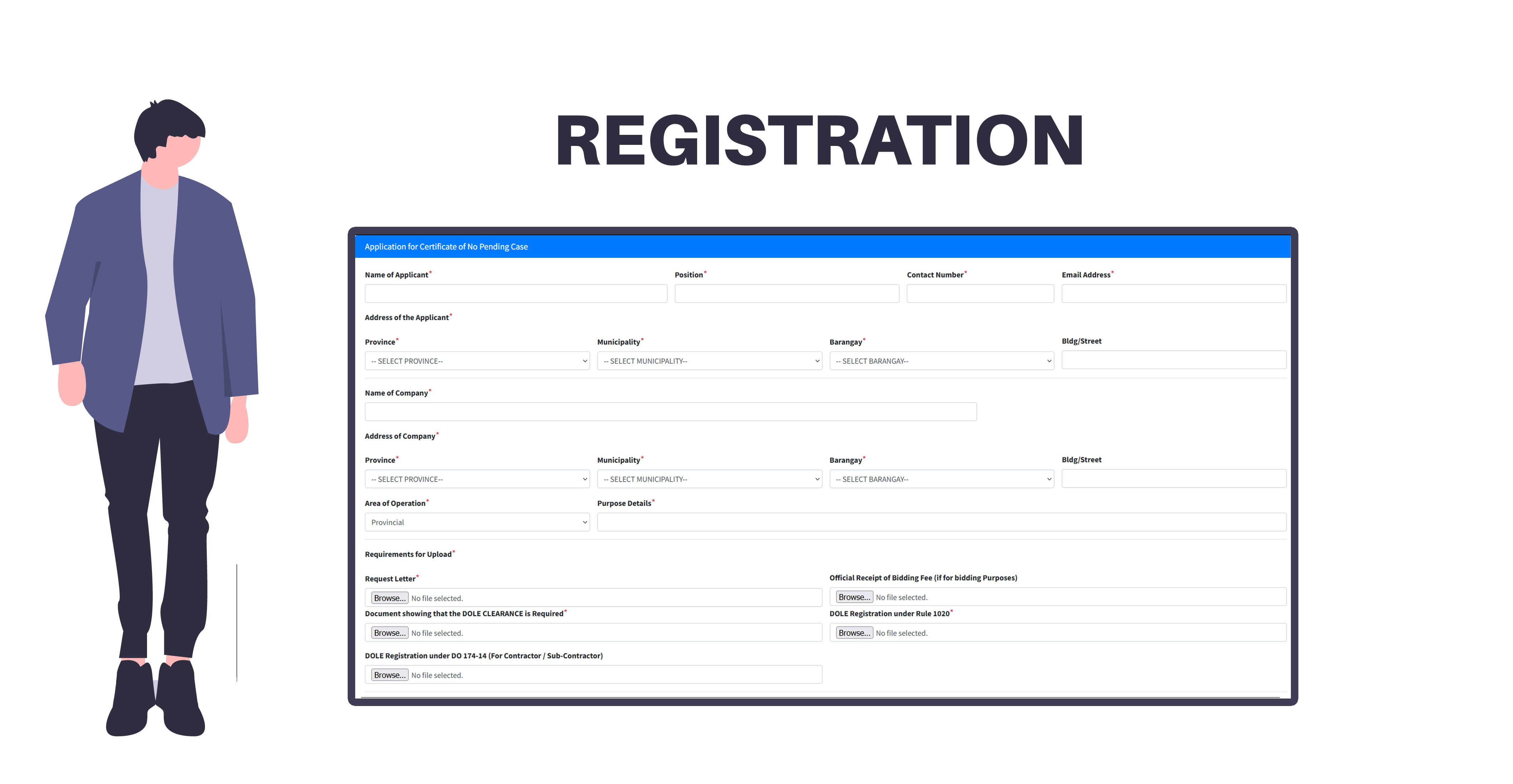 DOLE MIMAROPA WEBSITE PORTAL